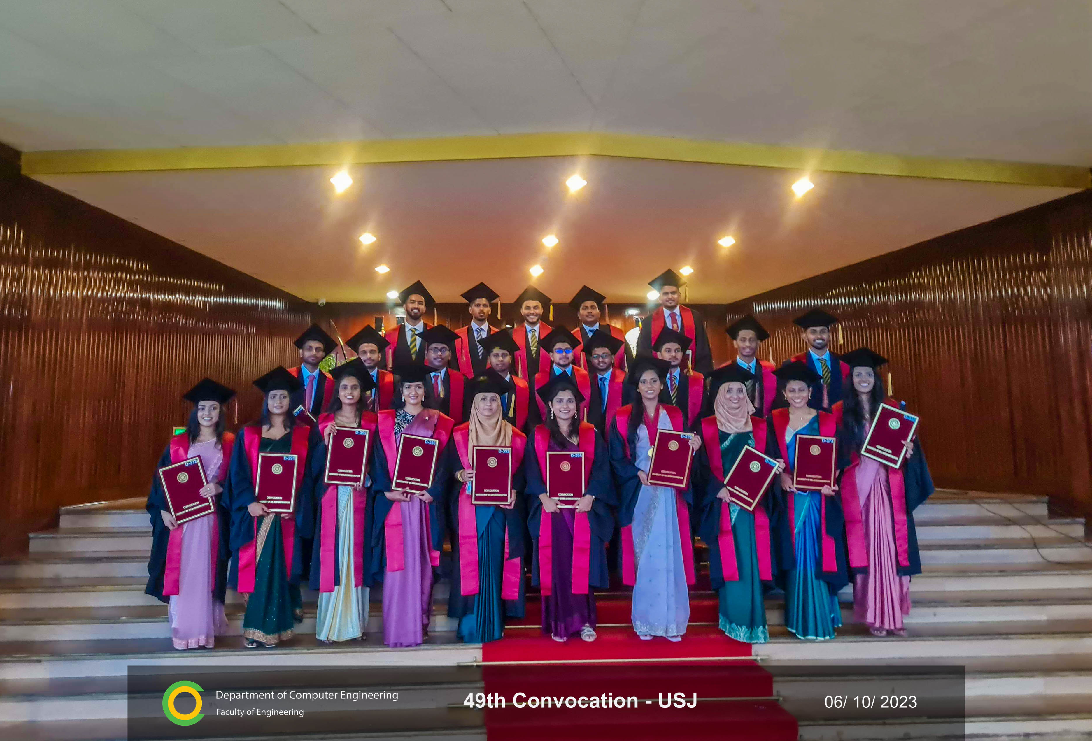 Celebrating Excellence: 49th Convocation 2023 of the University of Sri ...